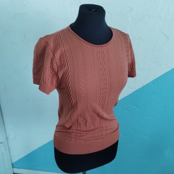 Soho | Tops | Soho Lady Burnt Orange Top | Poshmark